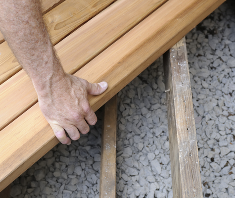 Permit for temporary deck needed? | Permitting Talk